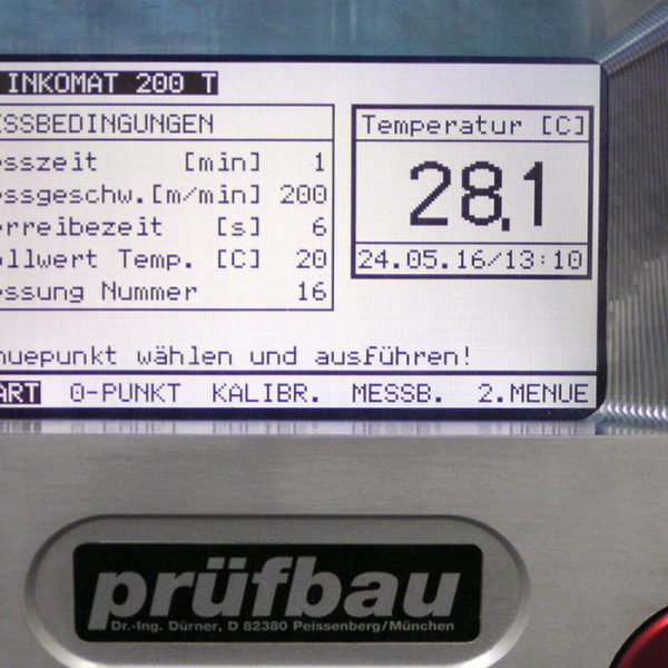 Tack Measurement - prüfbau